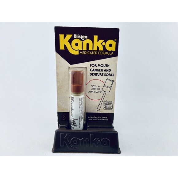 Other | Vintage Blistex Kanka Kanka Medicated Formula With Display 1984 ...